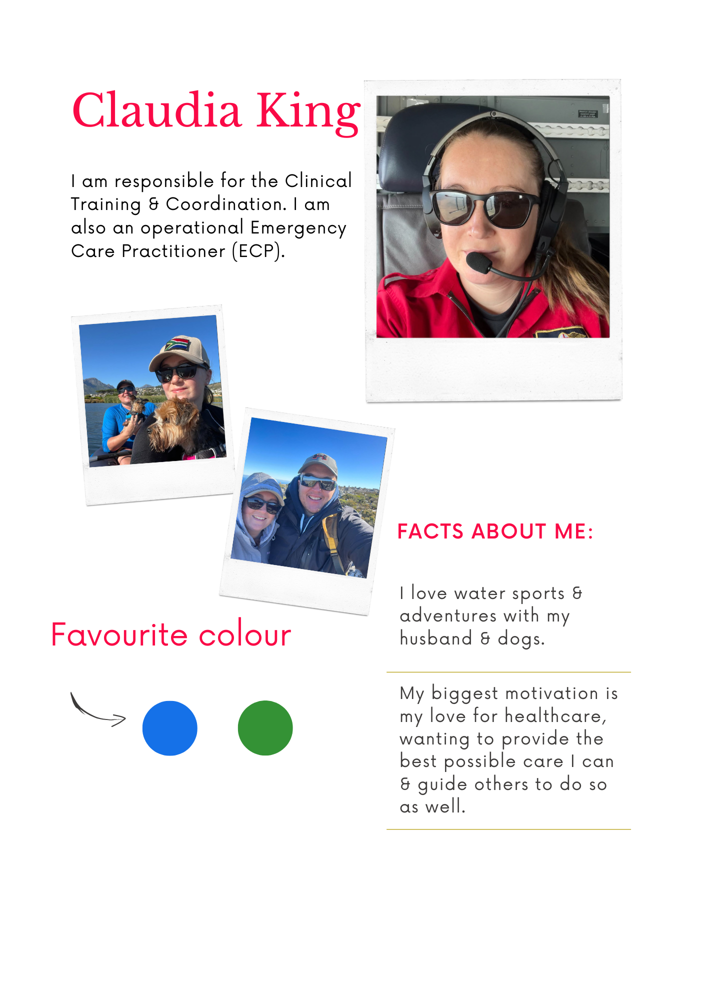 Meet the women in our team – Air Mercy Service